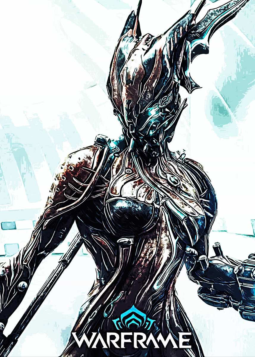 'Warframe Character Art' Poster, picture, metal print, paint by petruk ...