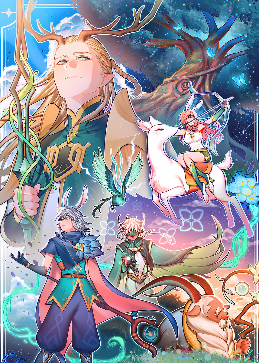 'Fantasy Character Art' Poster, picture, metal print, paint by Faeyza ...