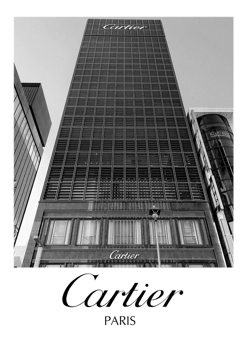 'Cartier Building, Paris' Poster, picture, metal print, paint by VIART ...