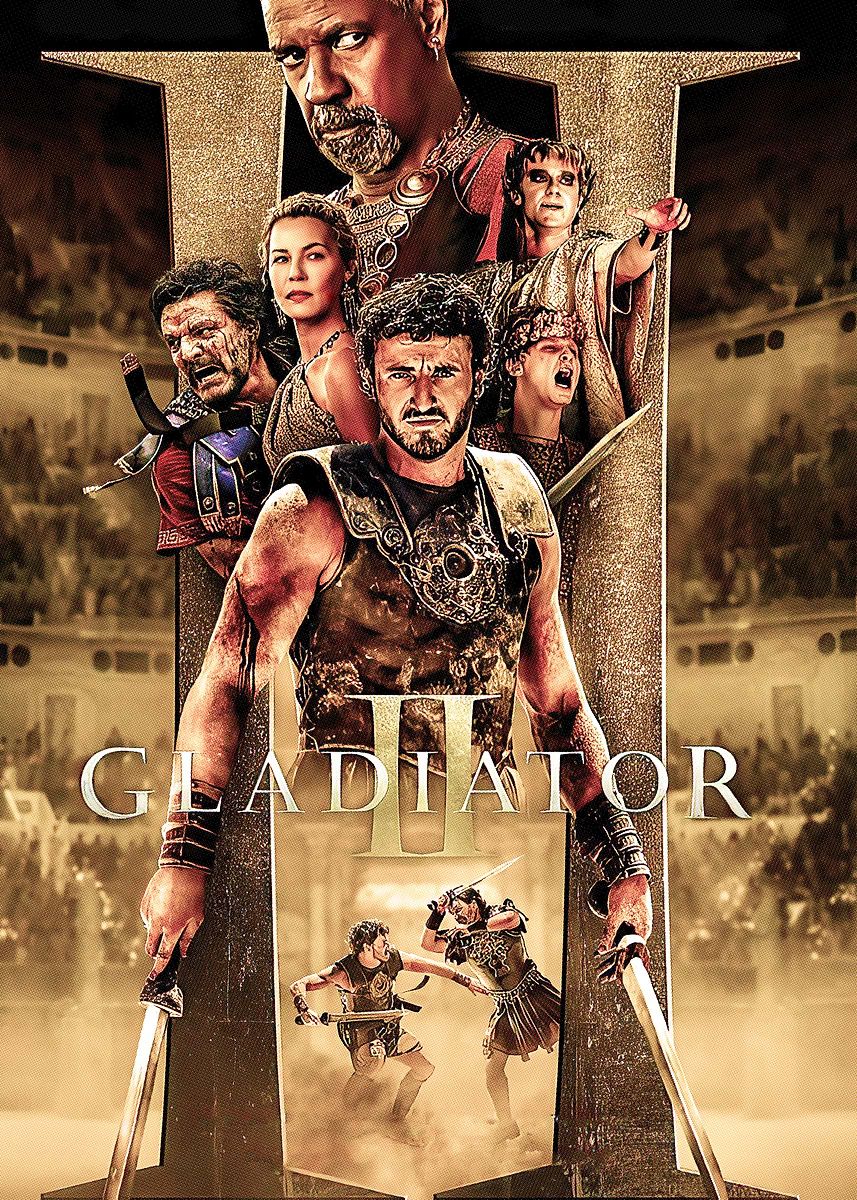 'Gladiator' Poster, picture, metal print, paint by Chole | Displate