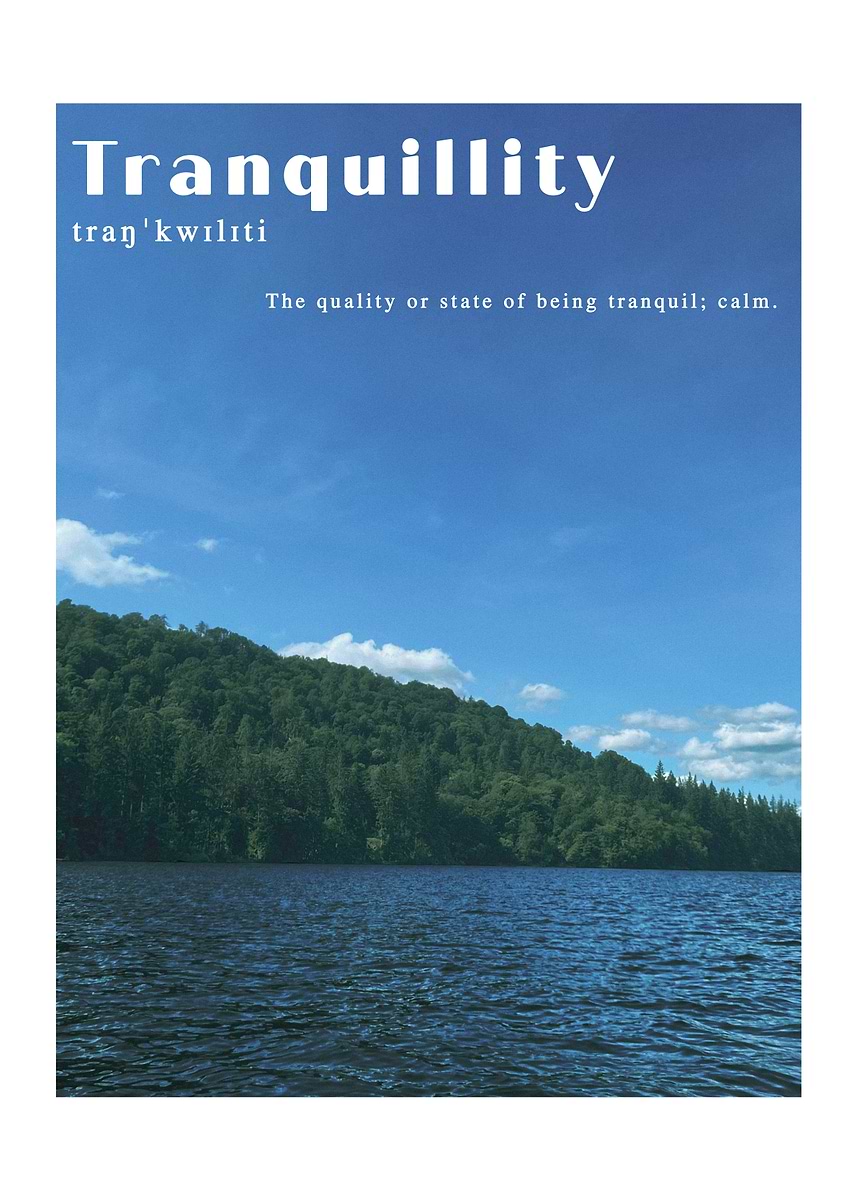 'Tranquility' Poster, picture, metal print, paint by Ethan Dinsdale ...