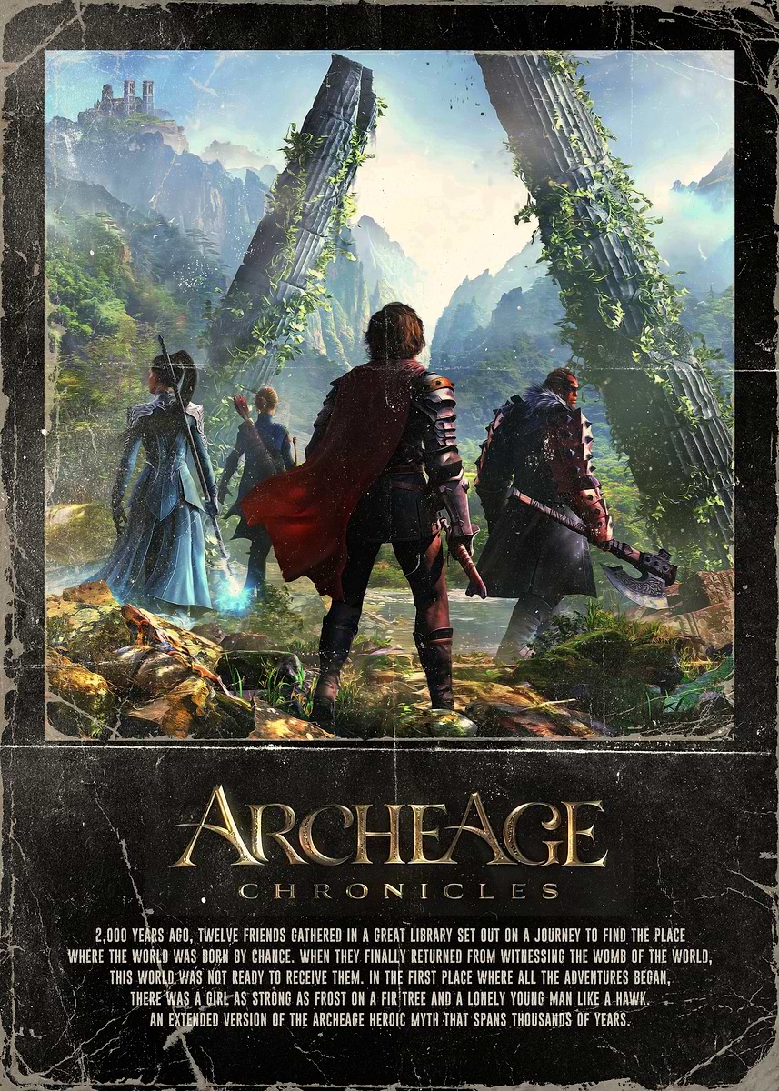 'Archeage Chronicles' Poster, picture, metal print, paint by Archelaus ...
