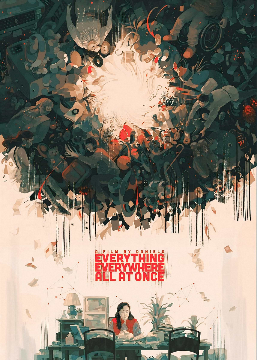 'Everything Everywhere All at Once Poster' Poster, picture, metal print ...