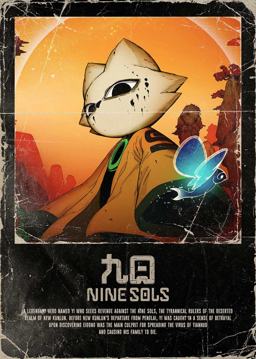 'Nine Sols' Poster, picture, metal print, paint by Archelaus Ema | Displate