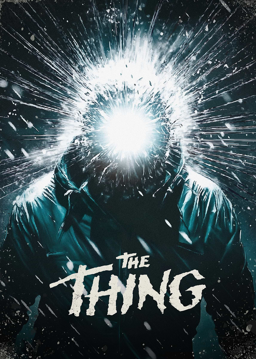 'The Thing' Poster, picture, metal print, paint by Nerdworld 1 | Displate