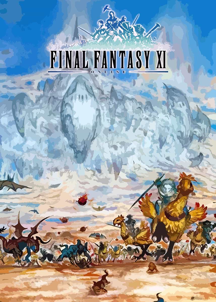 'Final Fantasy XI ' Poster, picture, metal print, paint by Time Art ...