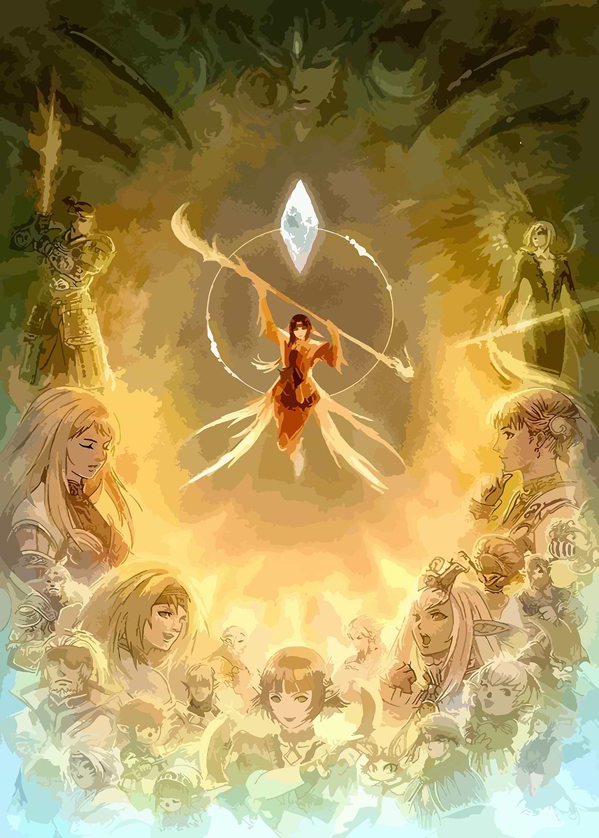 'Final Fantasy XIII' Poster, picture, metal print, paint by Time Art ...