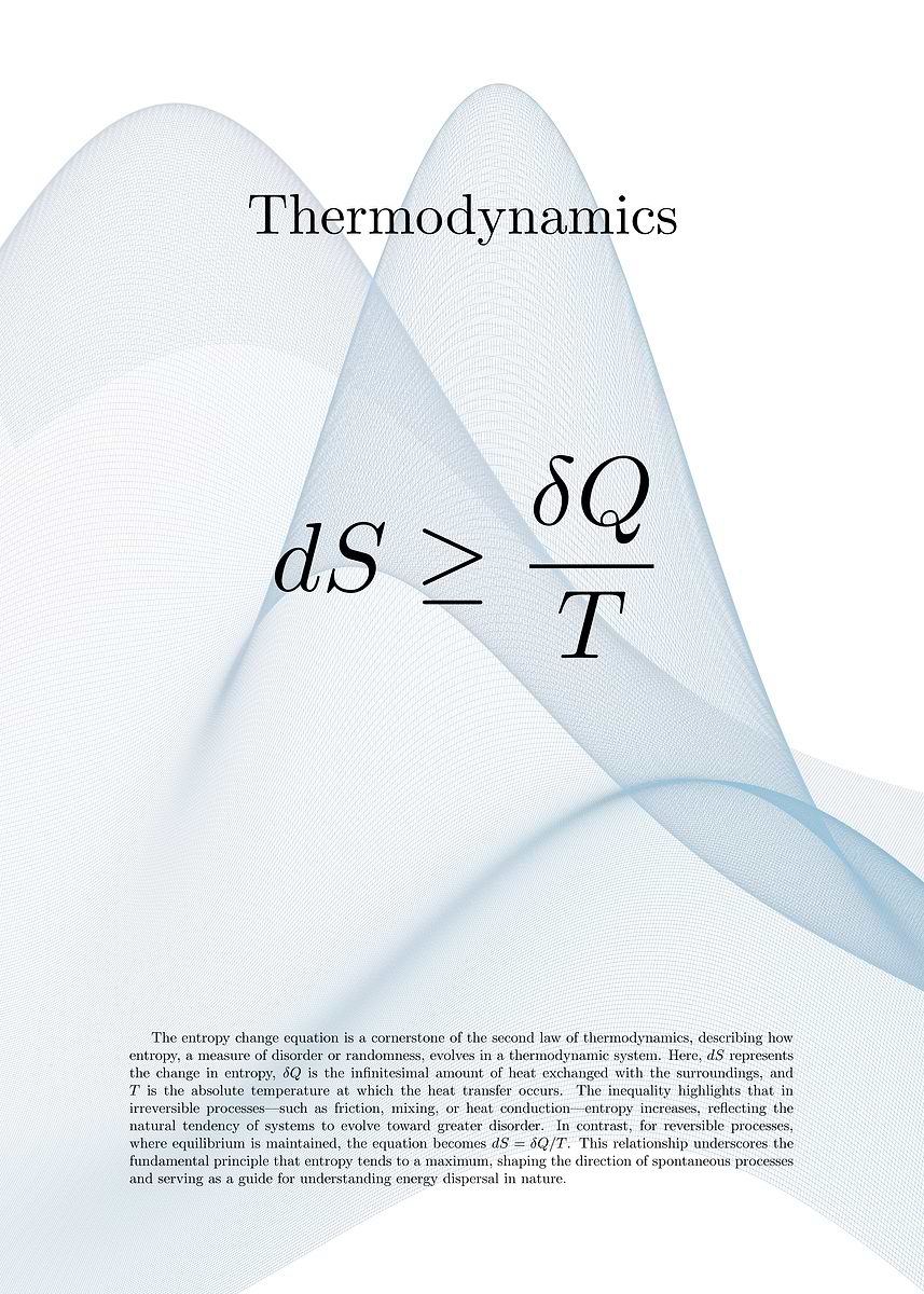 'Thermodynamics' Poster, picture, metal print, paint by Jure Ravnik ...