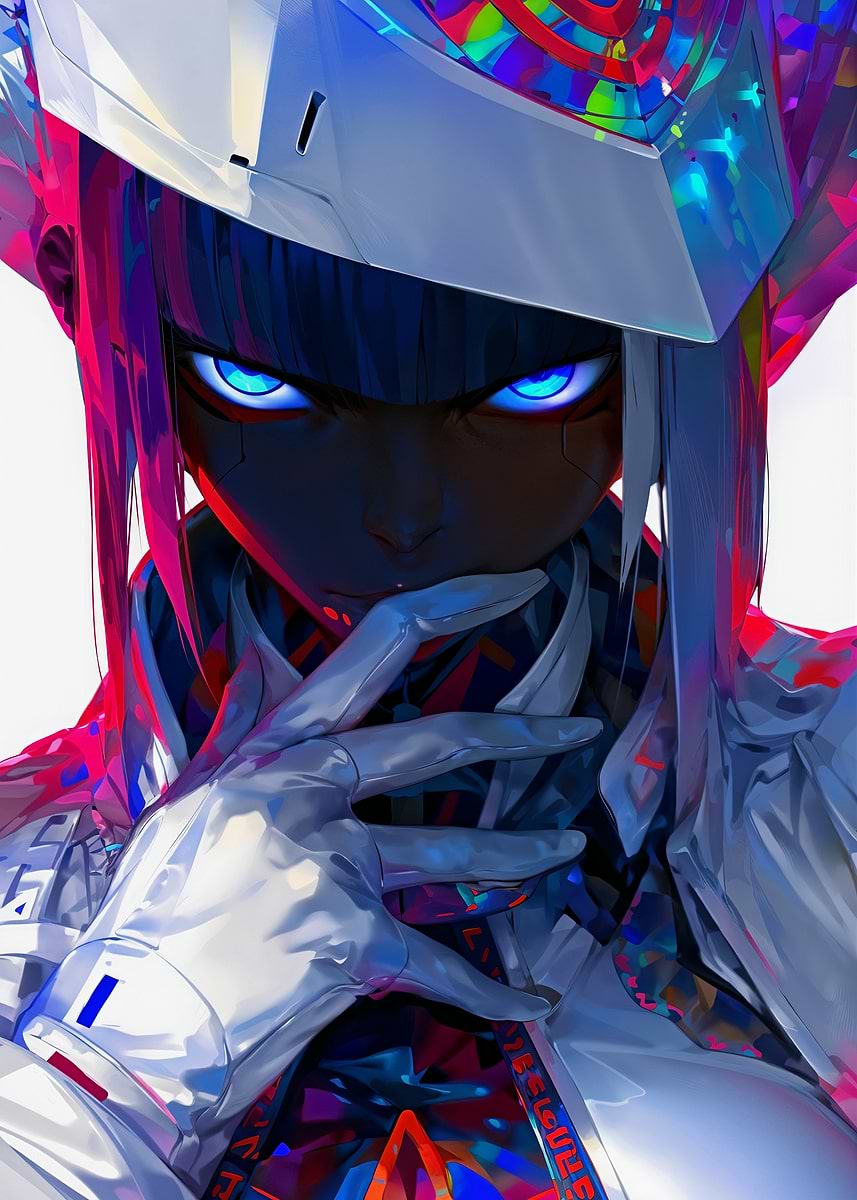 'Cyberpunk Noblesse' Poster, picture, metal print, paint by ...