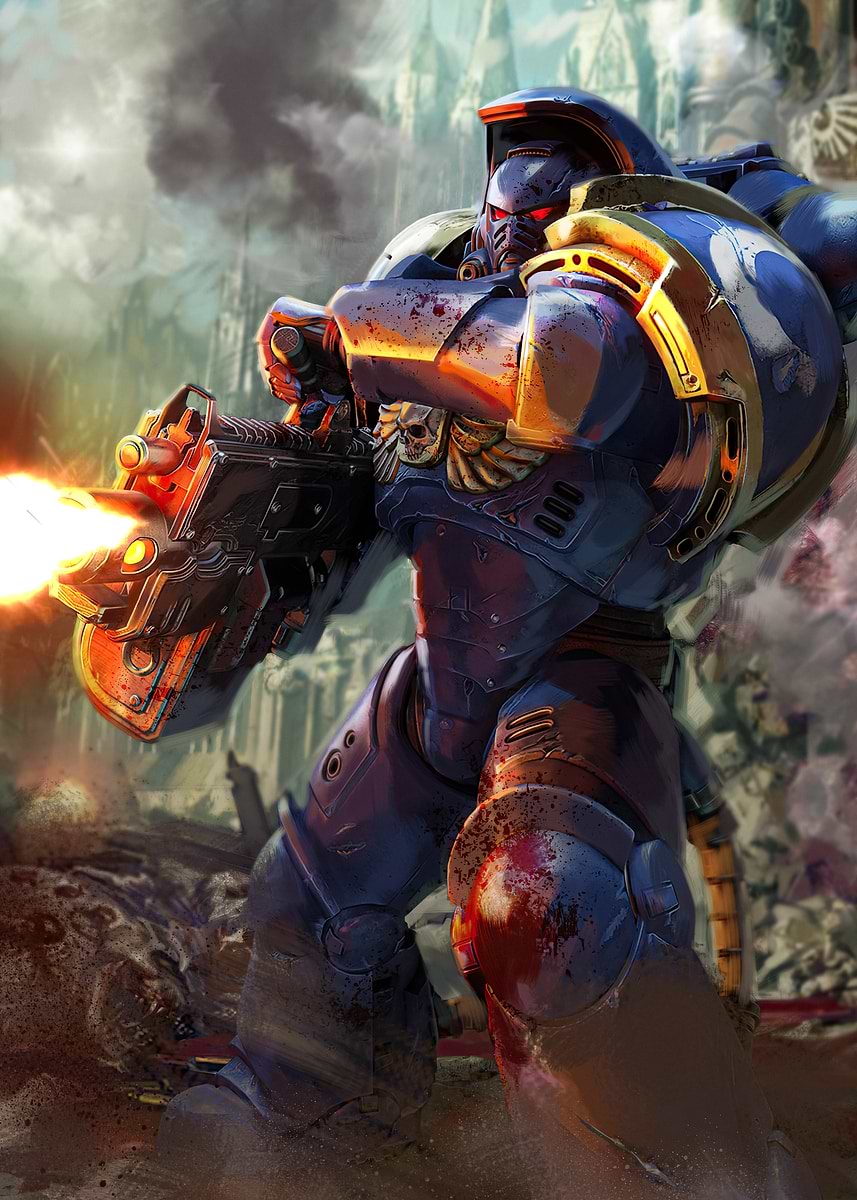 'Heavy Class Art' Poster, picture, metal print, paint by Warhammer ...