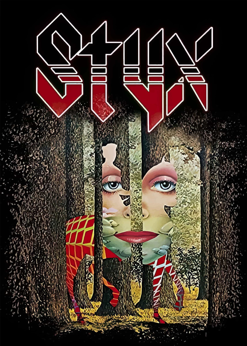'Styx - Equinox Album Cover' Poster, picture, metal print, paint by ...