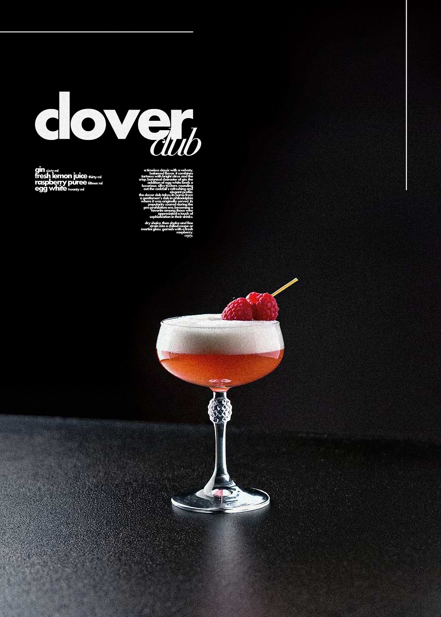 'Clover Club' Poster, picture, metal print, paint by Ben | Displate