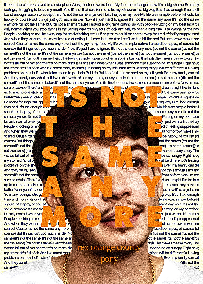 'It's Not The Same Anymore' Poster, picture, metal print, paint by ...