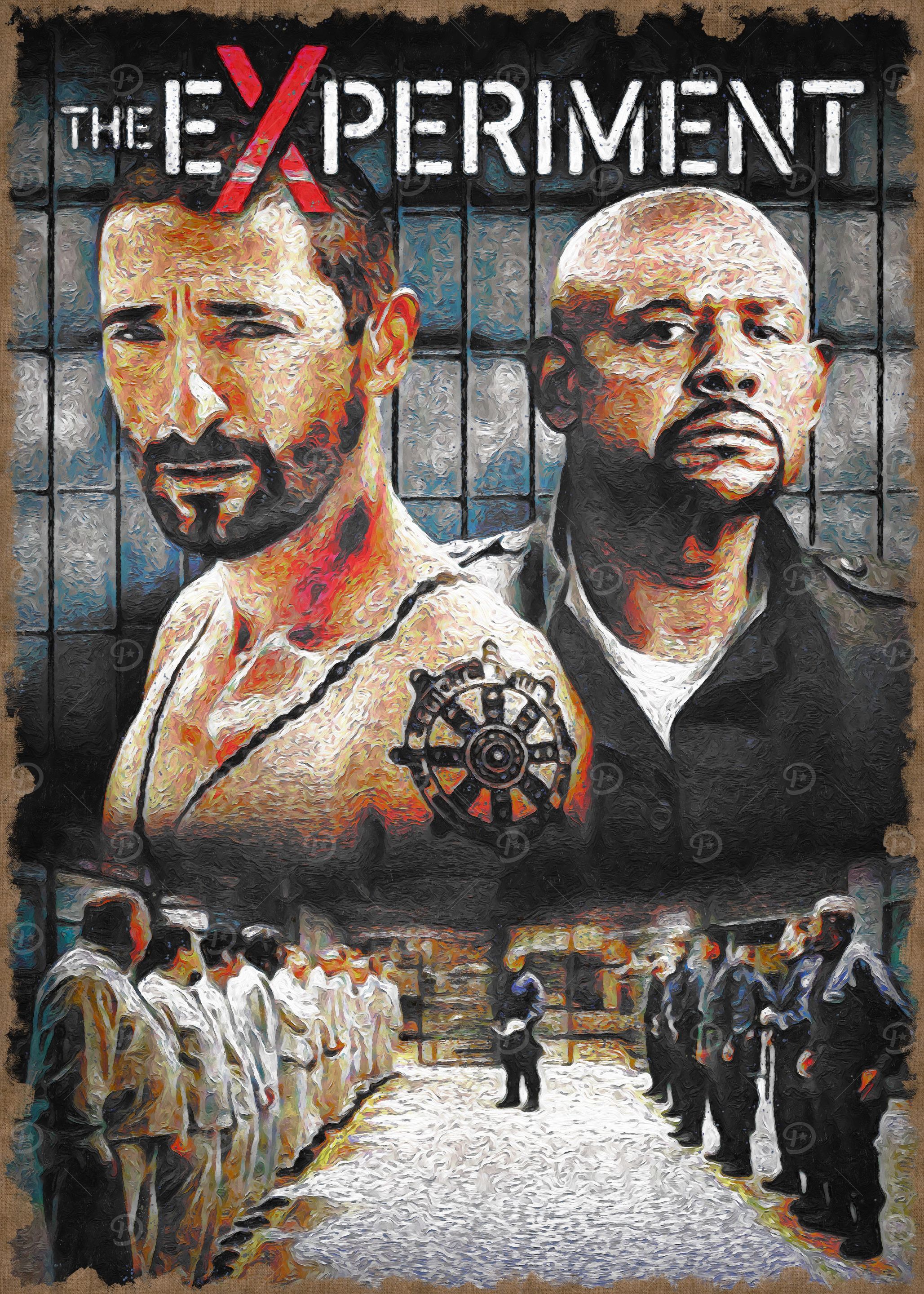 'The Experiment Movie Poster' Poster, picture, metal print, paint by ...