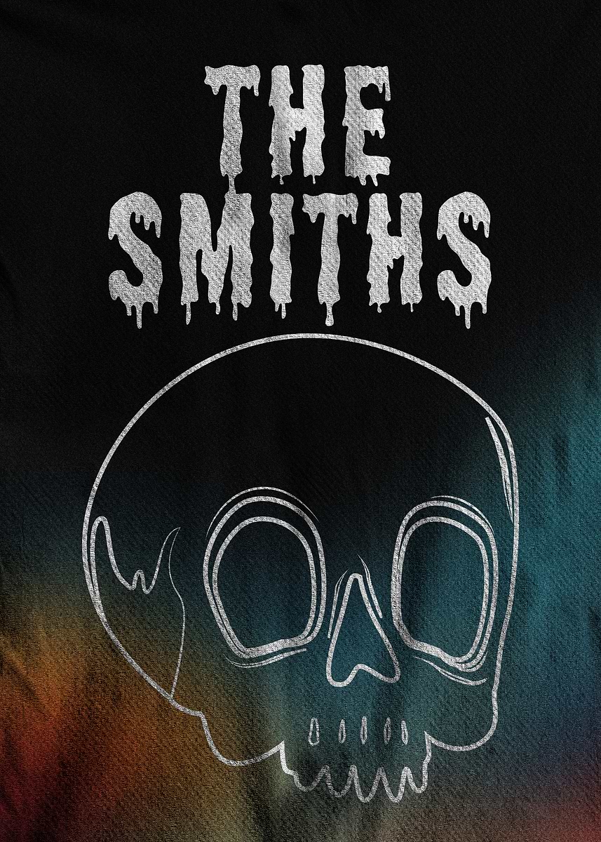 'The Smiths Skull T-Shirt' Poster, picture, metal print, paint by ...