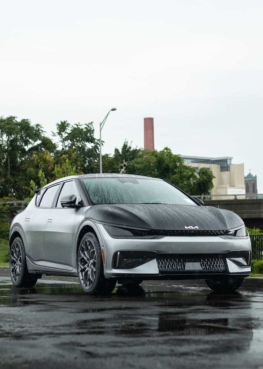 'KIA EV6 GT Urban' Poster, picture, metal print, paint by Tac Tim ...