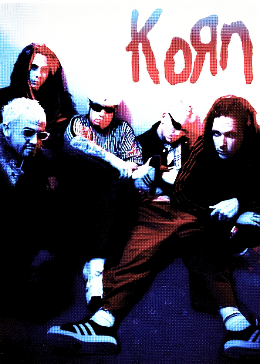 'Korn' Poster, picture, metal print, paint by Jennyfillio | Displate