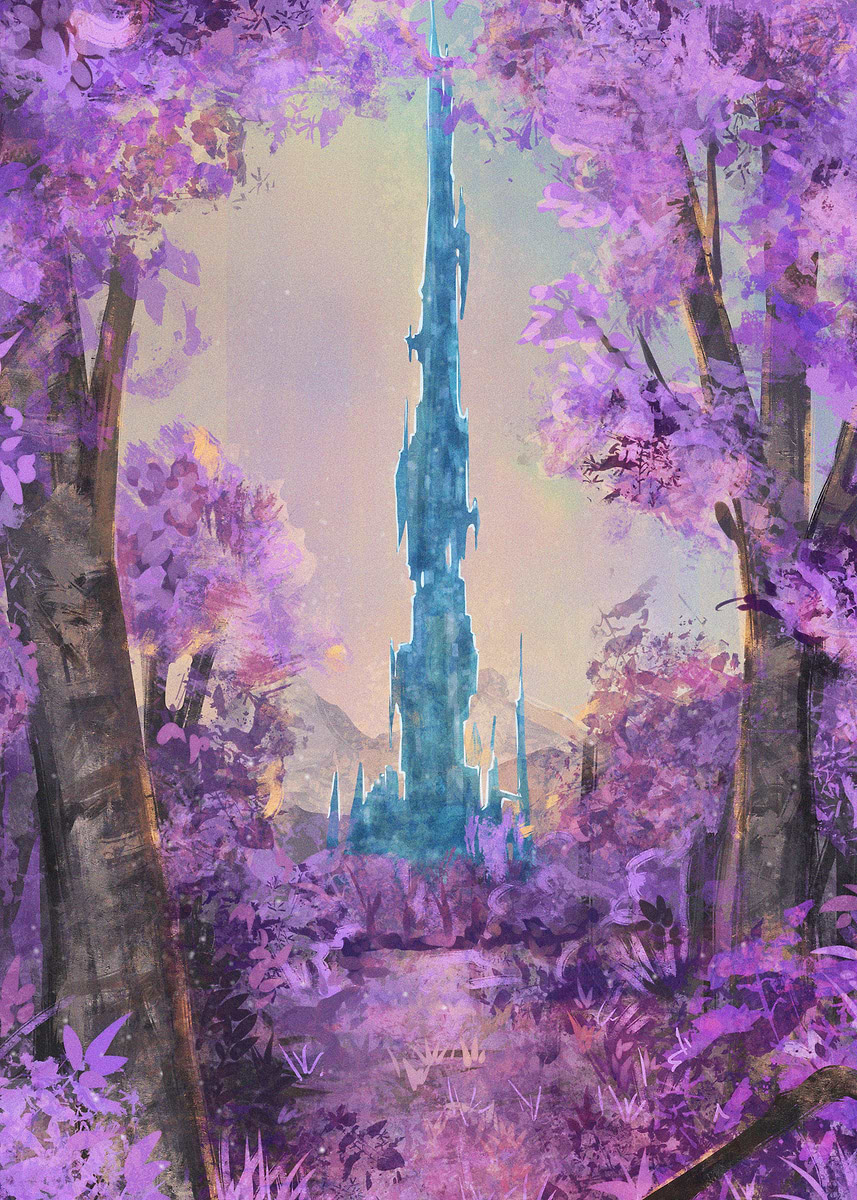 'Lakeland Crystal Tower Crystarium ' Poster, picture, metal print ...