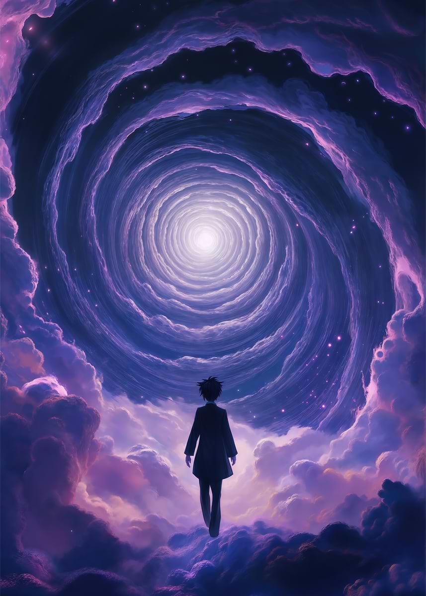 'Infinity Portal' Poster, picture, metal print, paint by Wall Harmonic ...