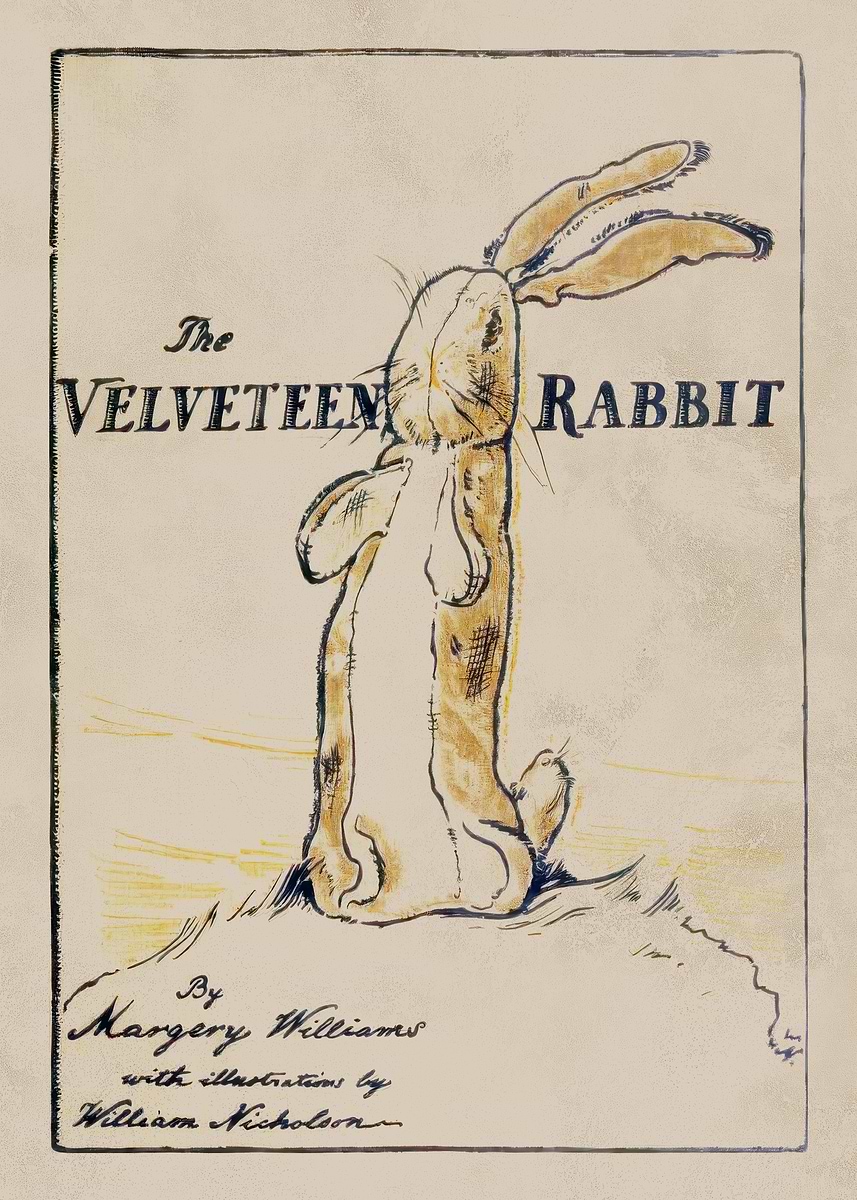 'The Velveteen Rabbit Cover' Poster, picture, metal print, paint by ...