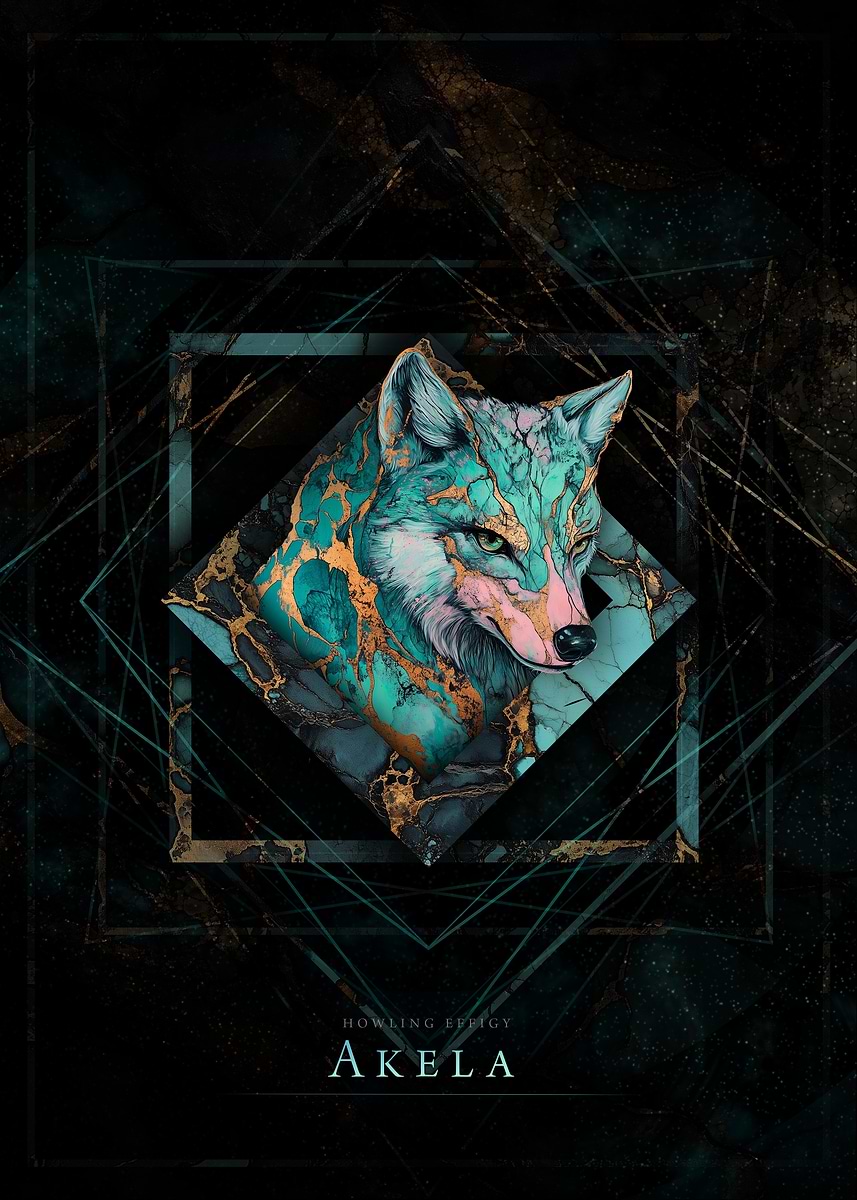 'Akela the Howling Effigy' Poster, picture, metal print, paint by Klay ...