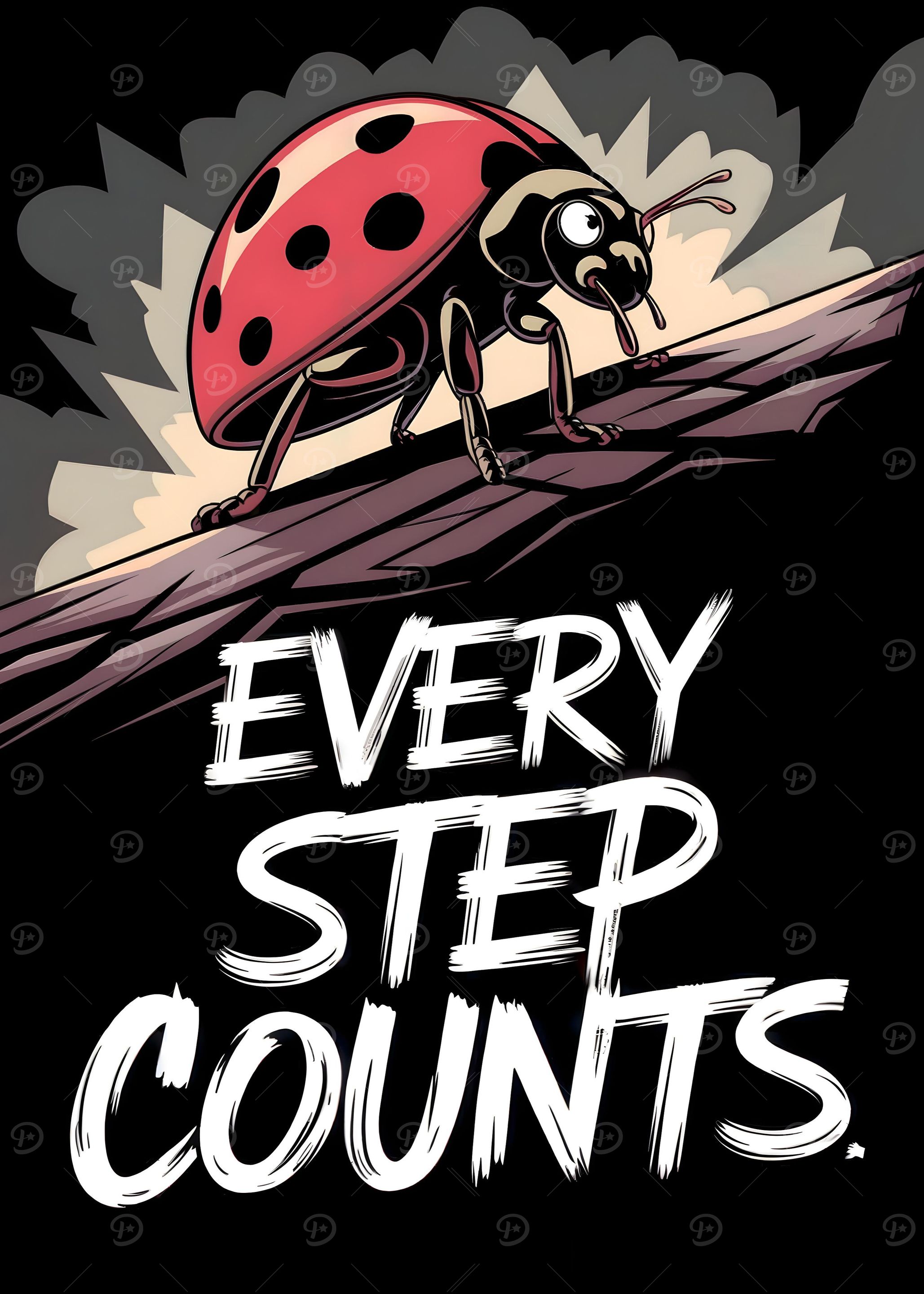 'Ladybug Inspiration' Poster, picture, metal print, paint by postertise ...