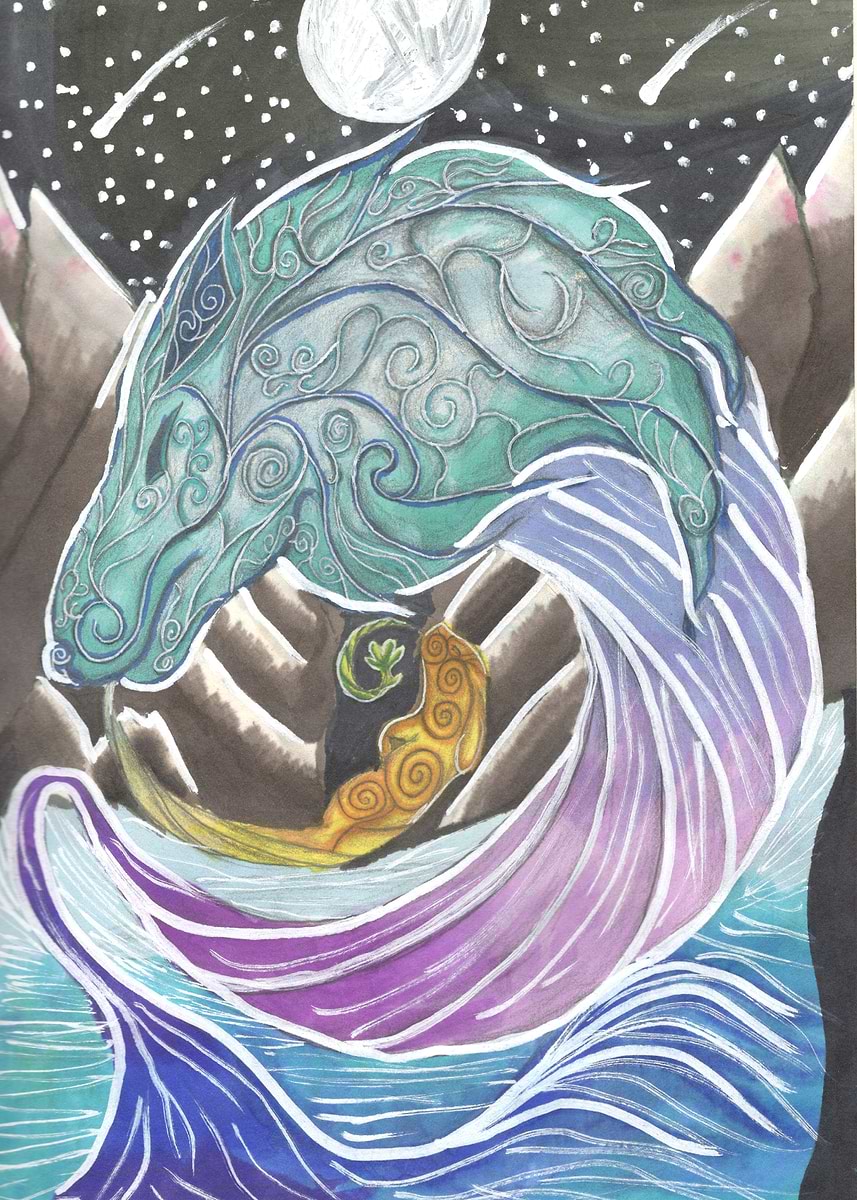 'The Hunter's Helix' Poster, picture, metal print, paint by Zealot ...