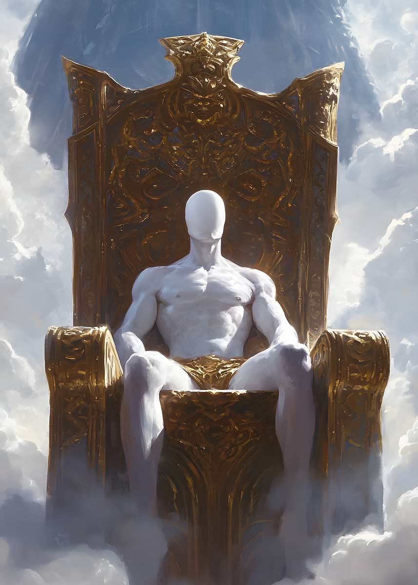 'Ruler of the Angels' Poster, picture, metal print, paint by Kristjan ...