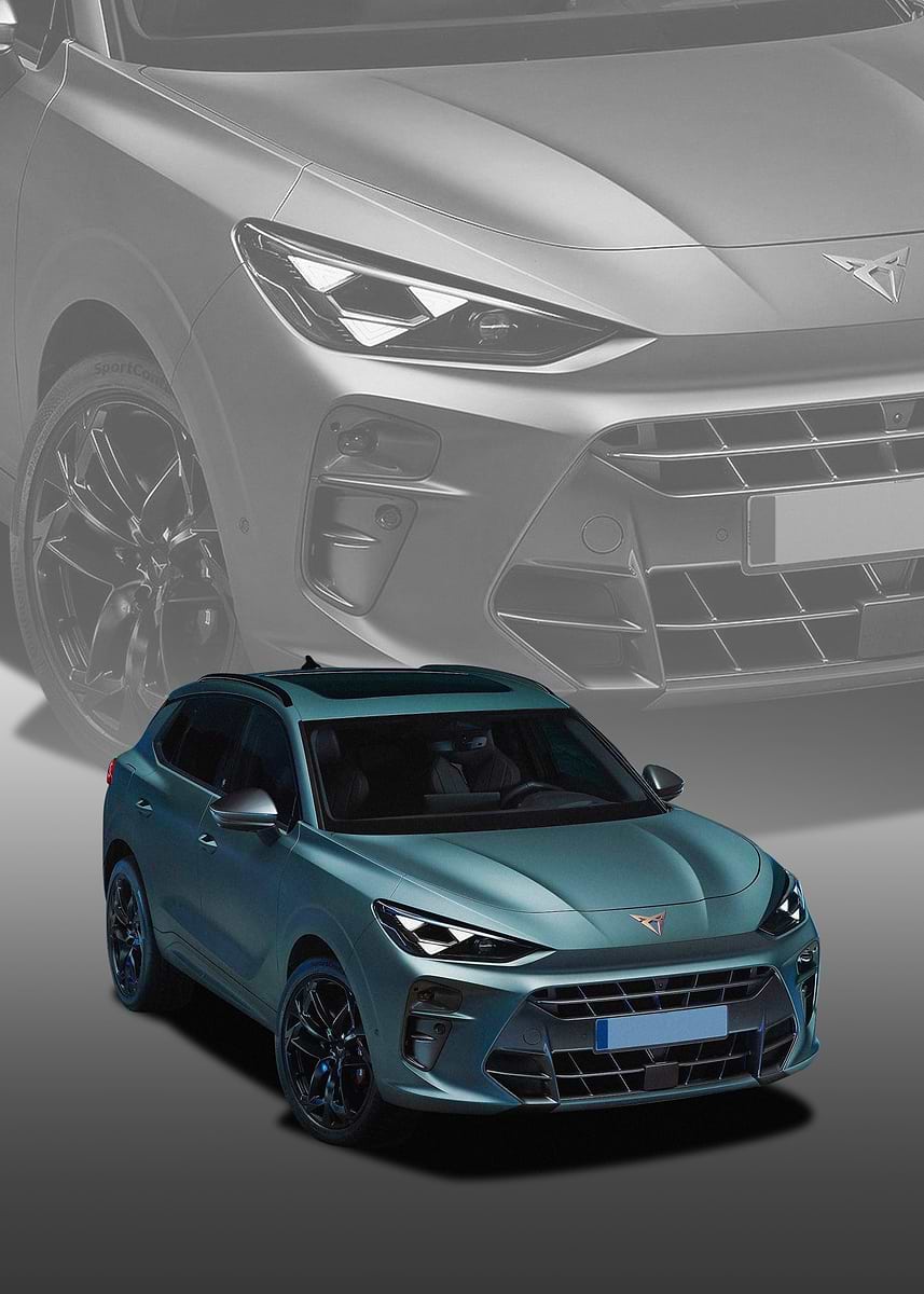 'CUPRA Formentor SUV' Poster, picture, metal print, paint by Digitalist ...