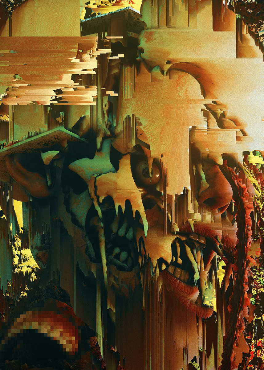 'OVERLOAD!' Poster, picture, metal print, paint by meatwife999 | Displate