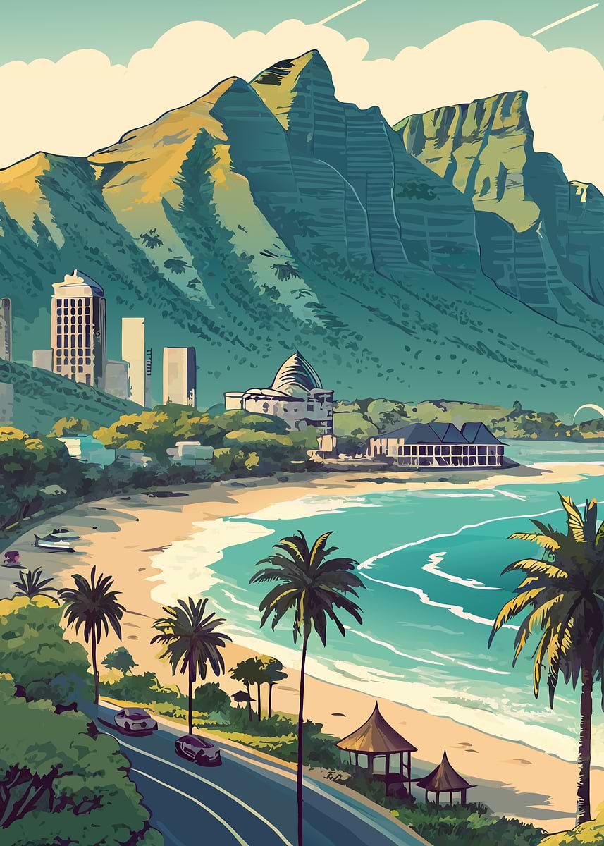 'Honolulu Hawaii' Poster, picture, metal print, paint by Ray Crimson ...