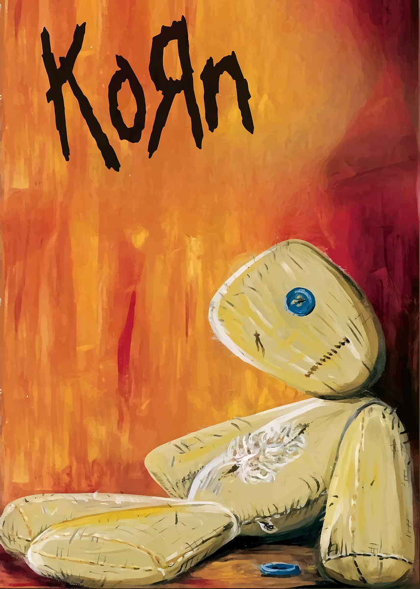 'Korn Album Cover Art' Poster, picture, metal print, paint by quikqiu ...