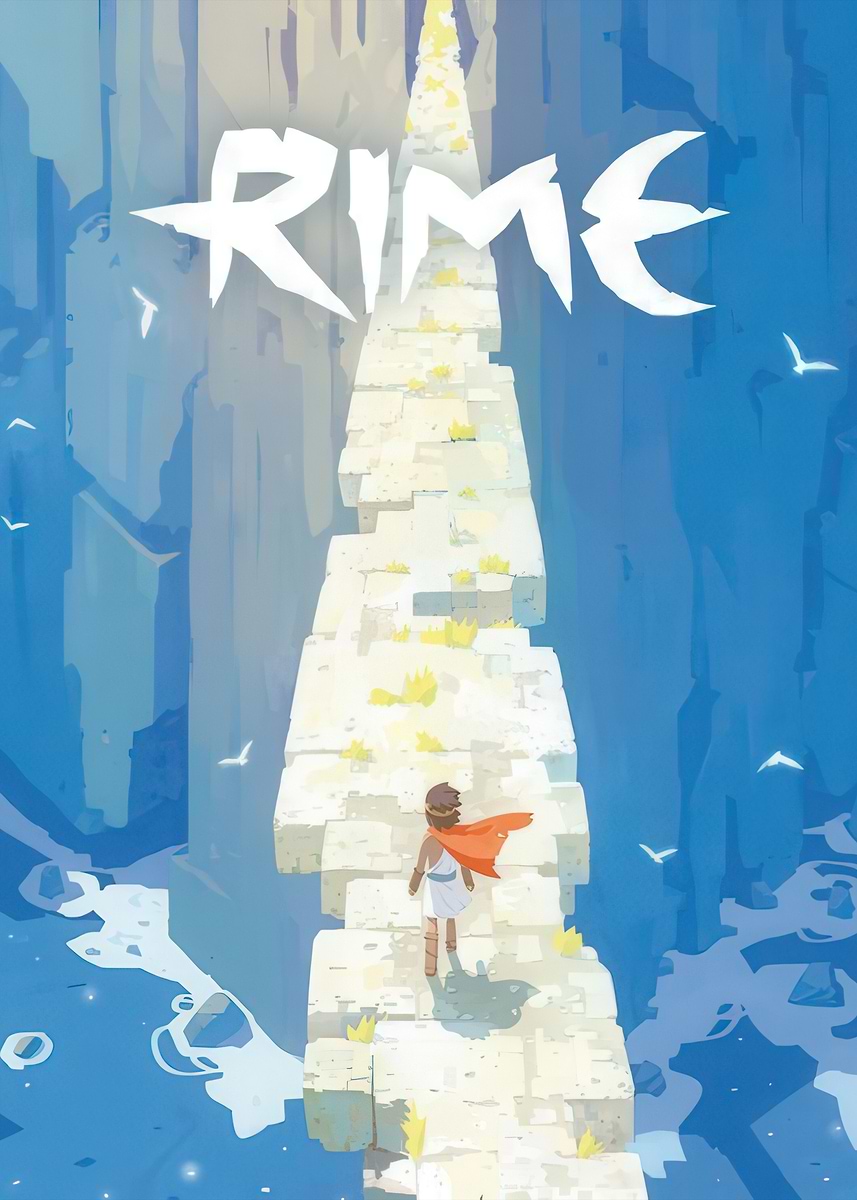 'Rime Game Artwork' Poster, picture, metal print, paint by mecca power ...