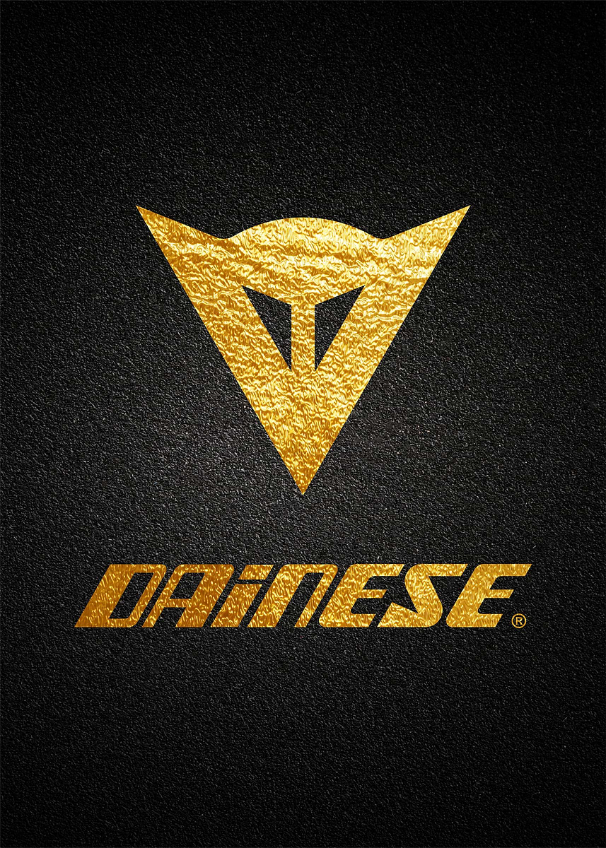 'Dainese Logo' Poster, picture, metal print, paint by Metal Wonder ...