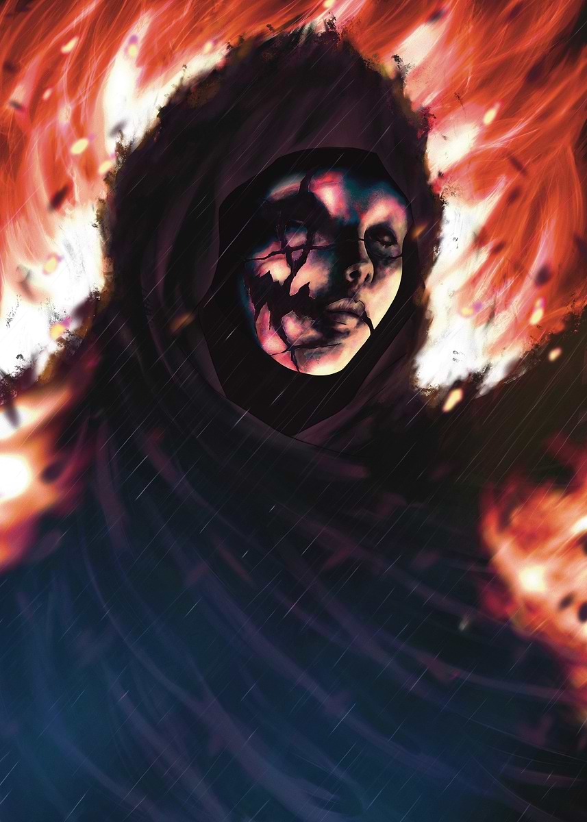 'Umbrá' Poster, picture, metal print, paint by neroluna | Displate