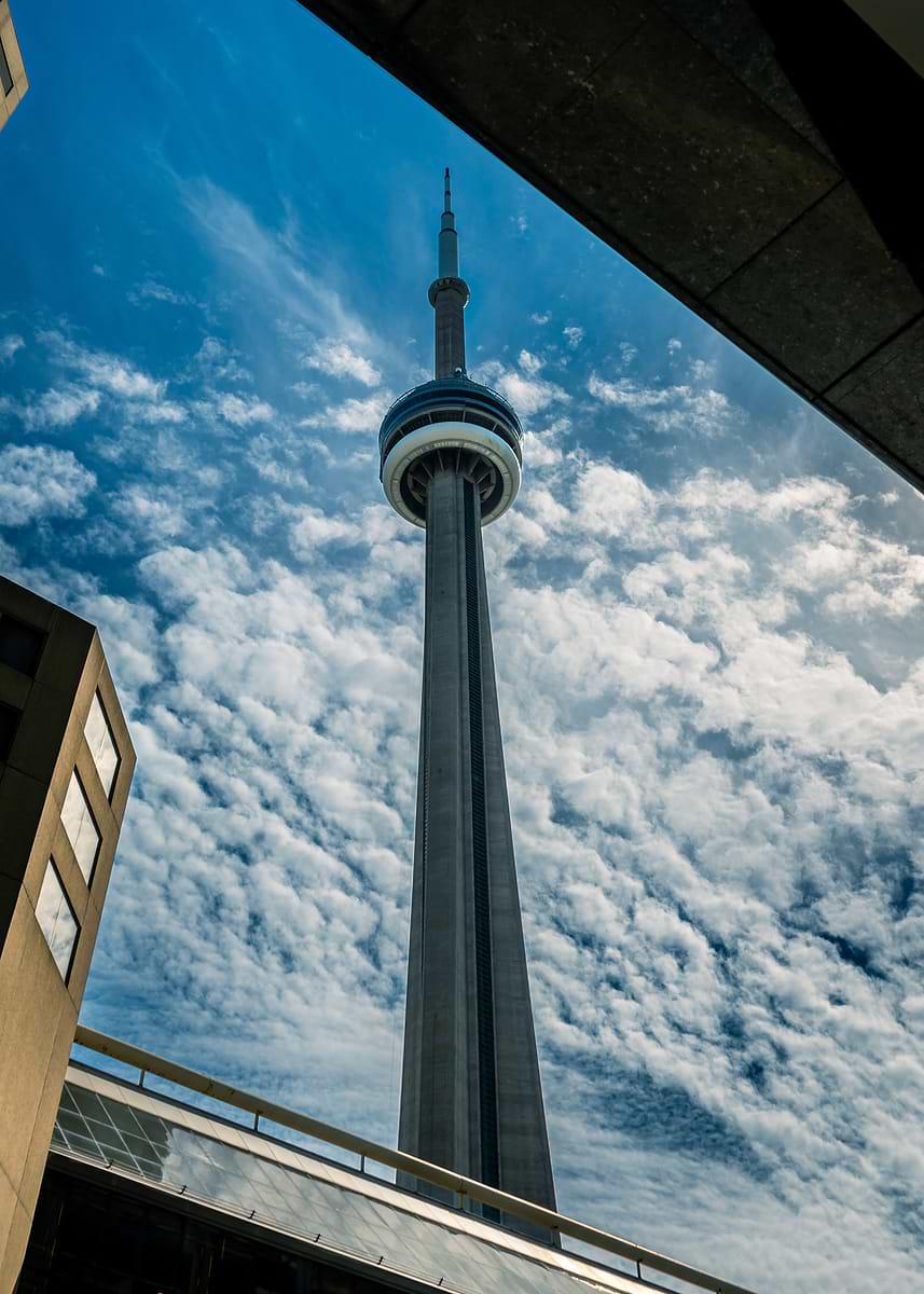 'CN Tower Toronto' Poster, picture, metal print, paint by TimmyTimewell ...