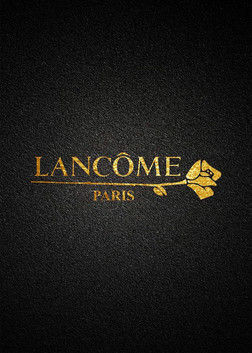 'Lancôme Paris Logo' Poster, picture, metal print, paint by Metal ...