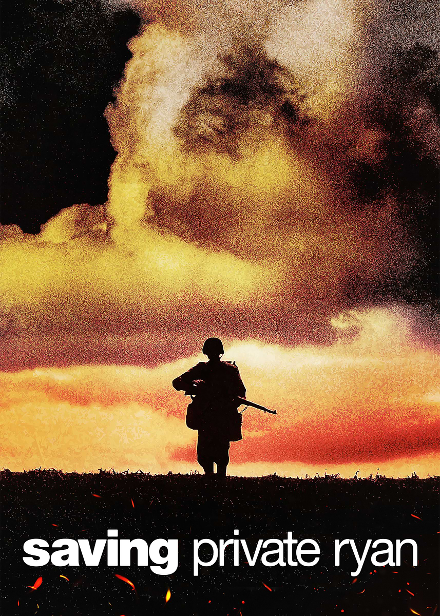 'Saving Private Ryan' Poster, picture, metal print, paint by Micho ...