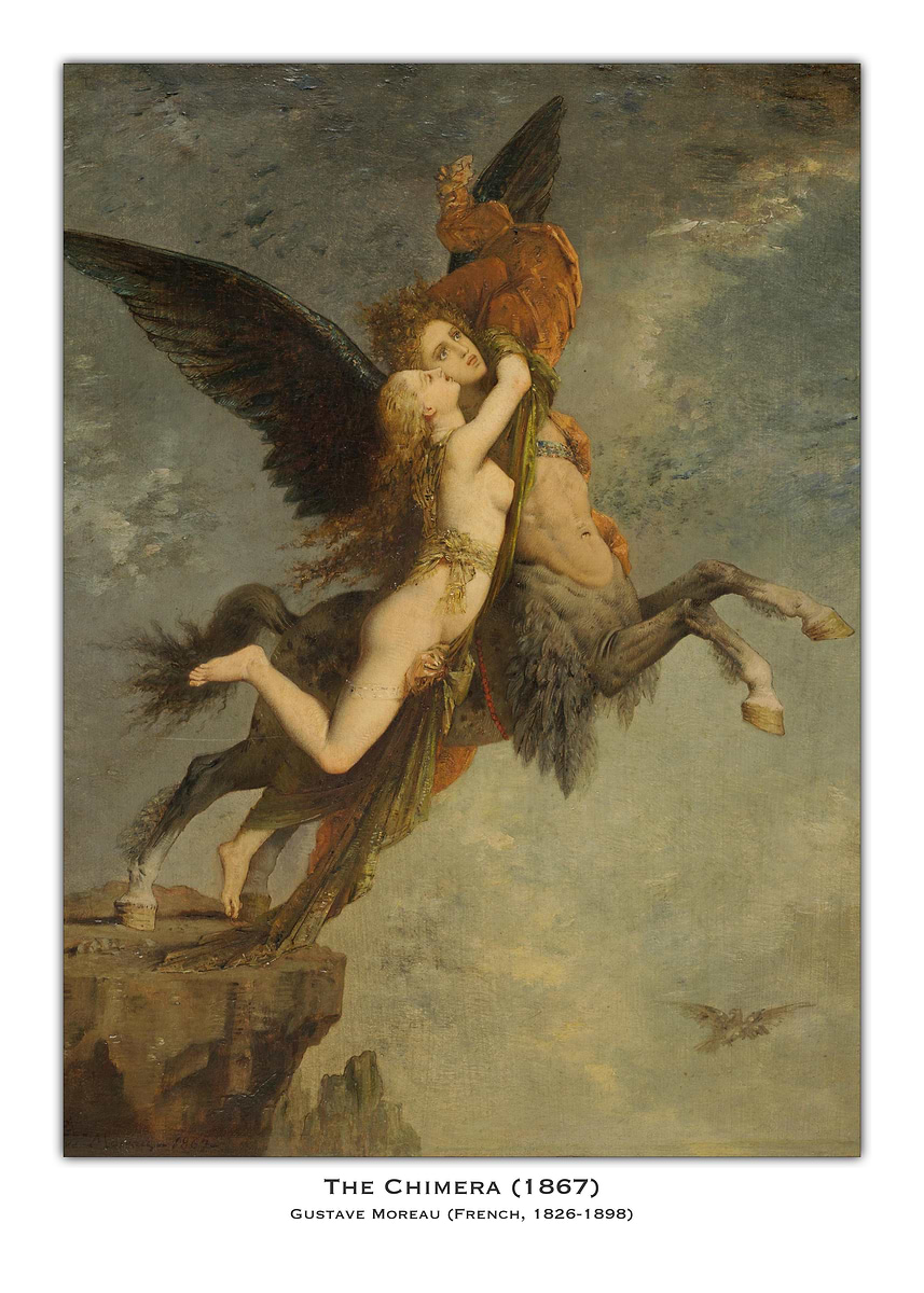 'The Chimera Painting' Poster, picture, metal print, paint by ...