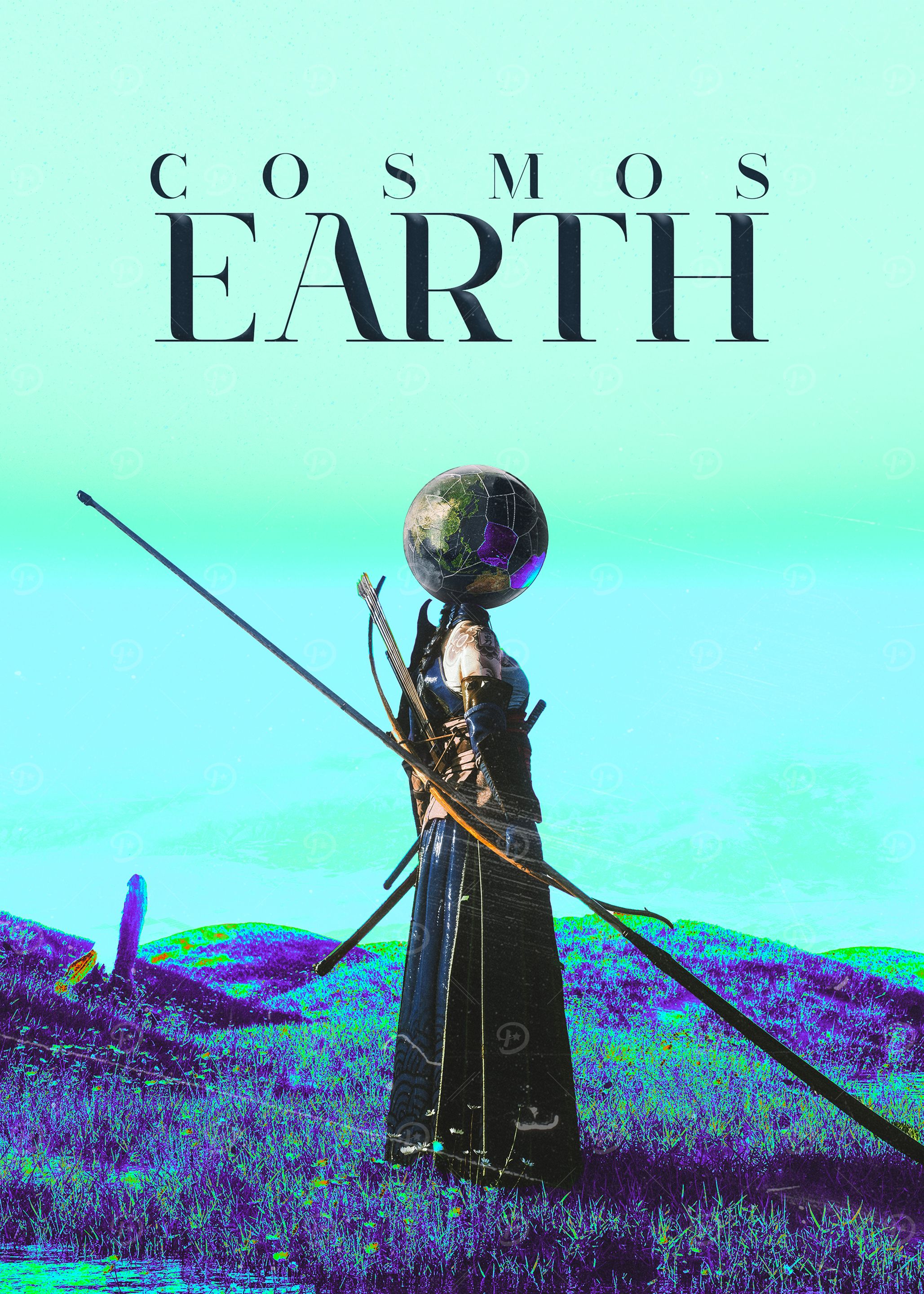 'Earth' Poster, picture, metal print, paint by osamavisuals | Displate