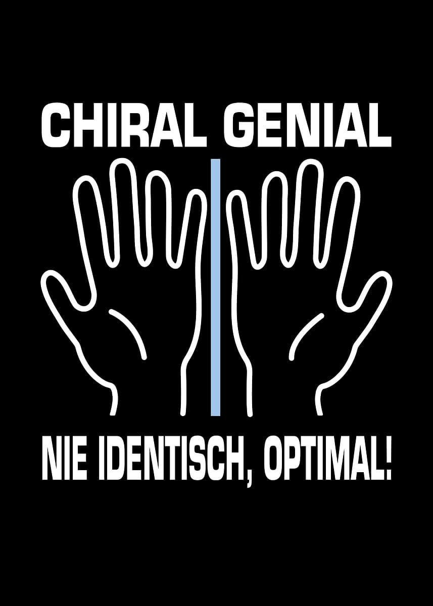 'Chiral Genial Optimal' Poster, picture, metal print, paint by Mooon ...