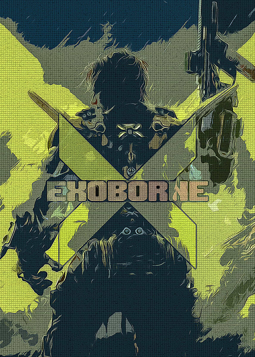 'Exoborne Video Game Art' Poster, picture, metal print, paint by ...