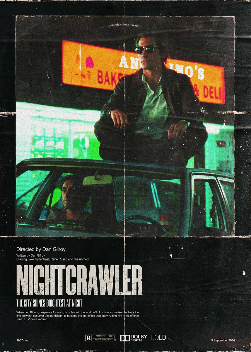 'Nightcrawler' Poster, picture, metal print, paint by Nerdworld 1 ...