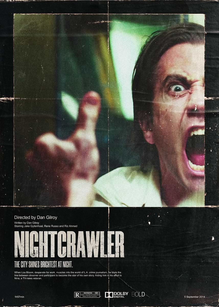 'Nightcrawler ' Poster, picture, metal print, paint by Nerdworld 1 ...
