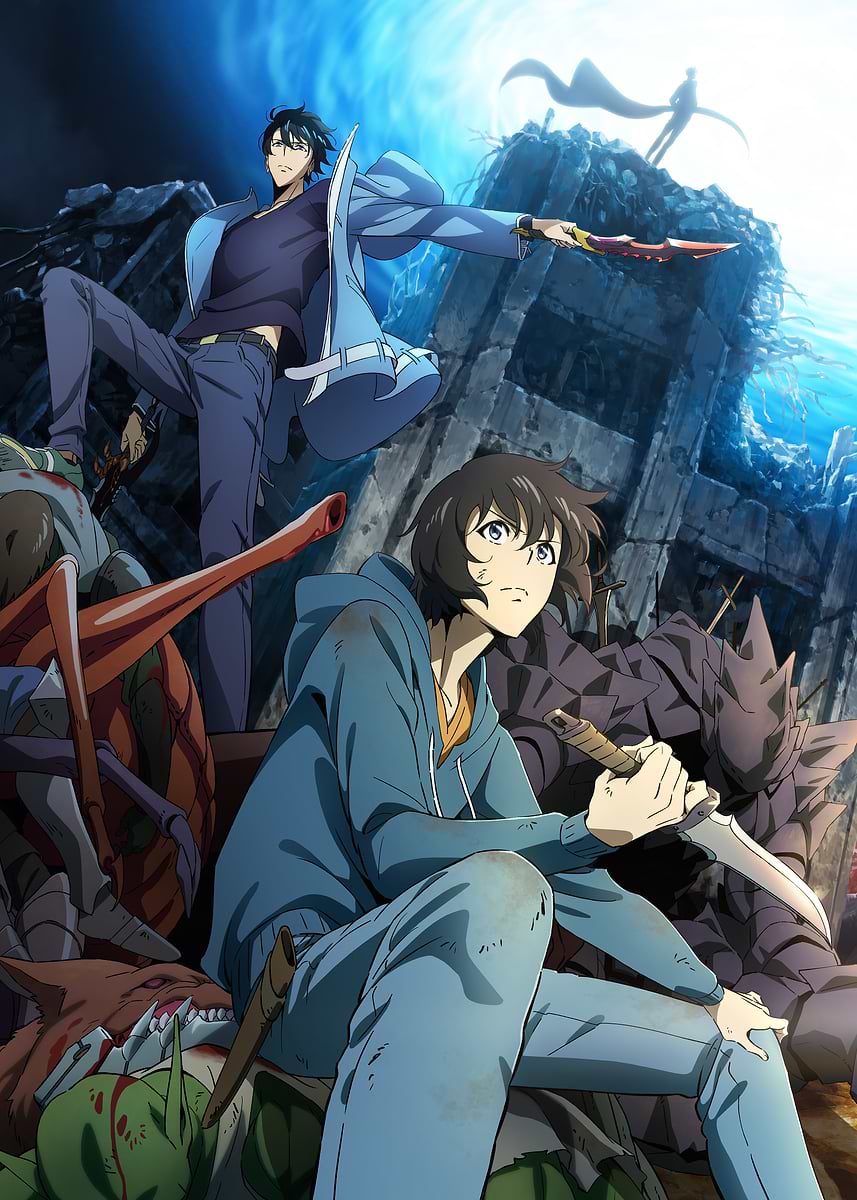 'Solo Leveling: Vertically' Poster, picture, metal print, paint by Solo ...