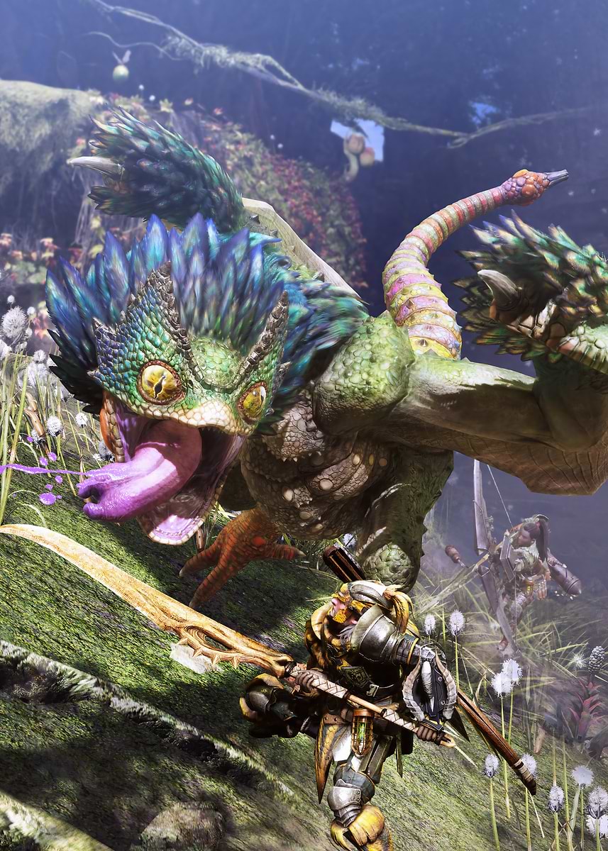 'World Pukei-Pukei' Poster, picture, metal print, paint by Monster ...