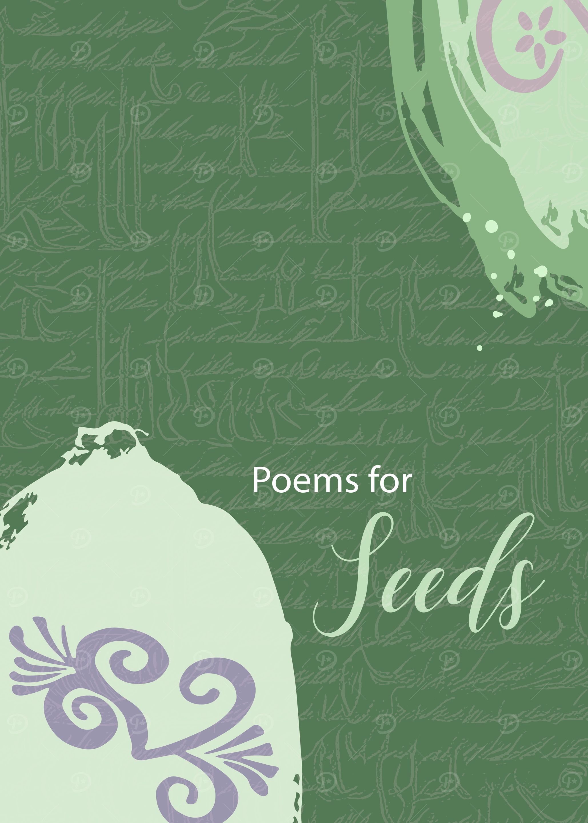 'Poems for Seeds Cover' Poster, picture, metal print, paint by Fatima ...