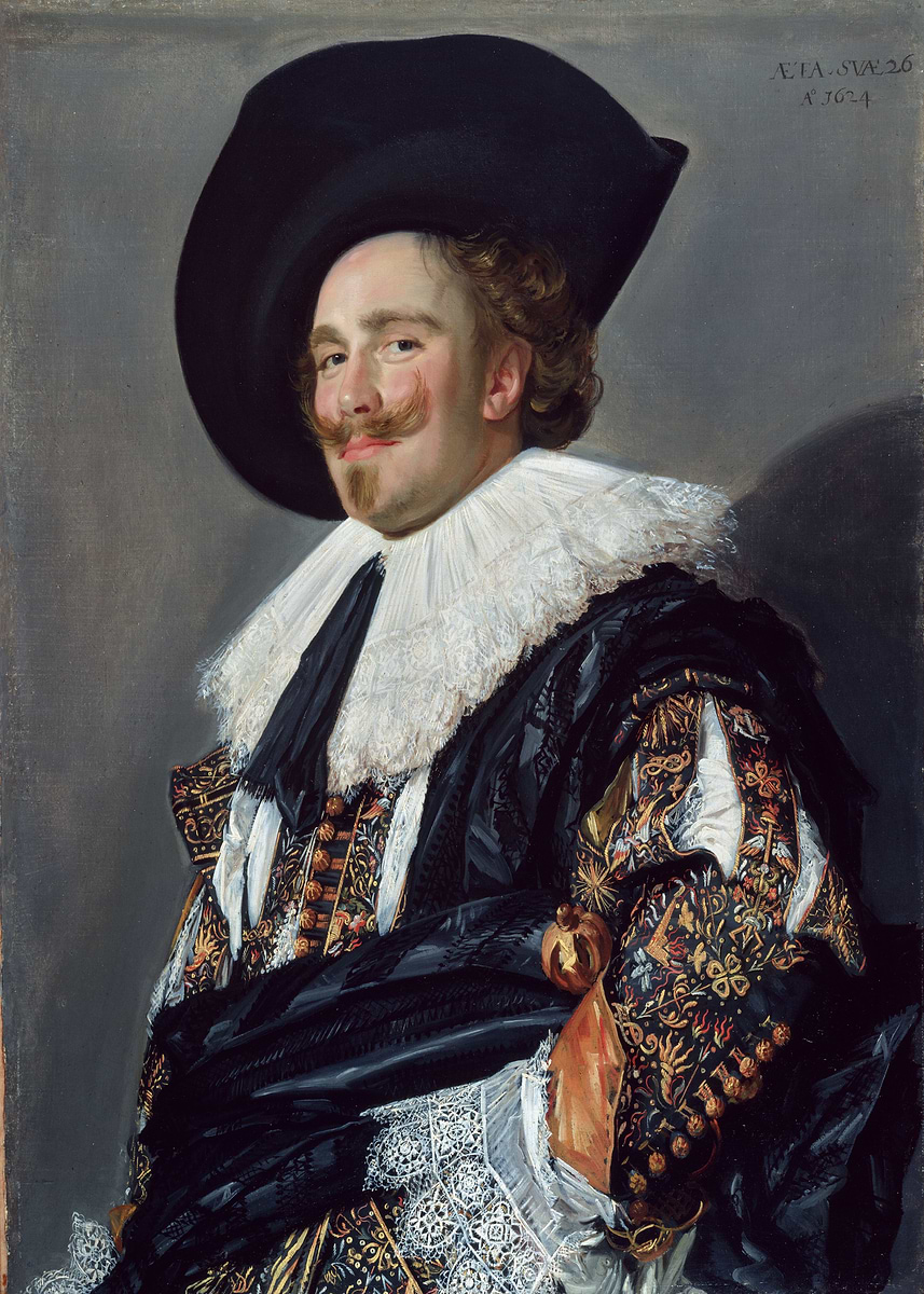 ' The Laughing Cavalier' Poster, picture, metal print, paint by naka ...