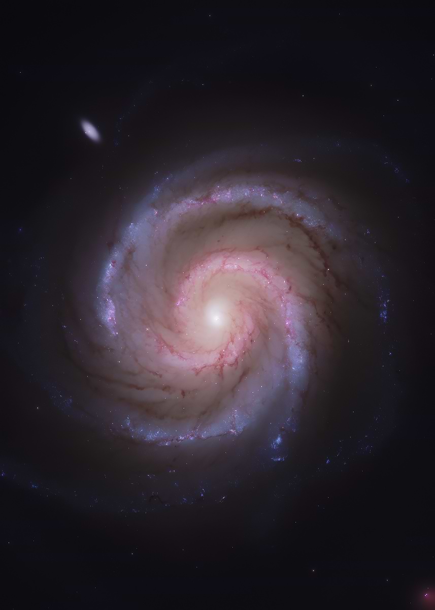 'Grand Spiral Galaxy Swirl' Poster, picture, metal print, paint by ...