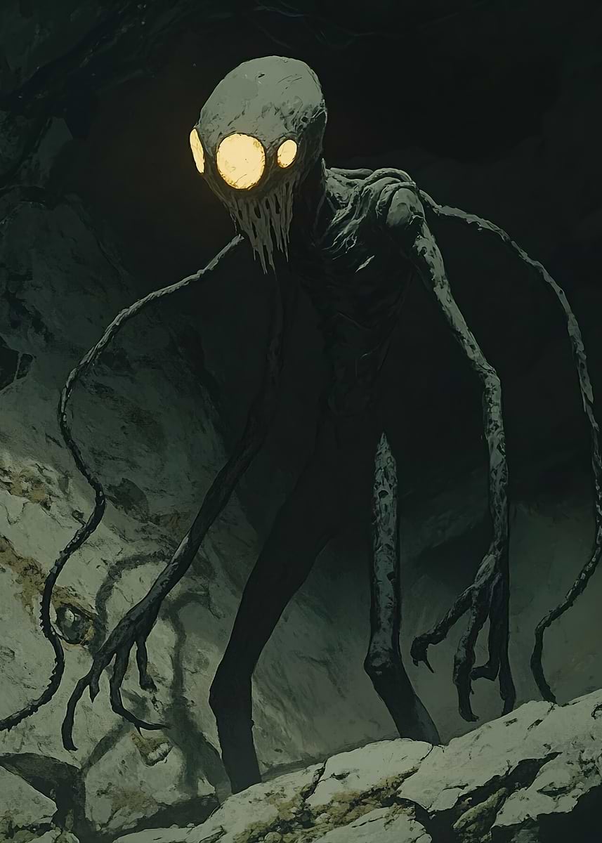 'Cosmic Horror, Creature of the Void' Poster, picture, metal print ...